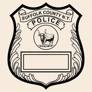 Suffolk County Police Badge SVG Bundle, Cricut Cut Files - Etsy Canada