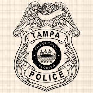 Tampa Florida Police Department Badge SVG Bundle, Tampa Police ...