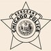 Chicago Police Department Sergeant Badge SVG Bundle, Chicago Police ...