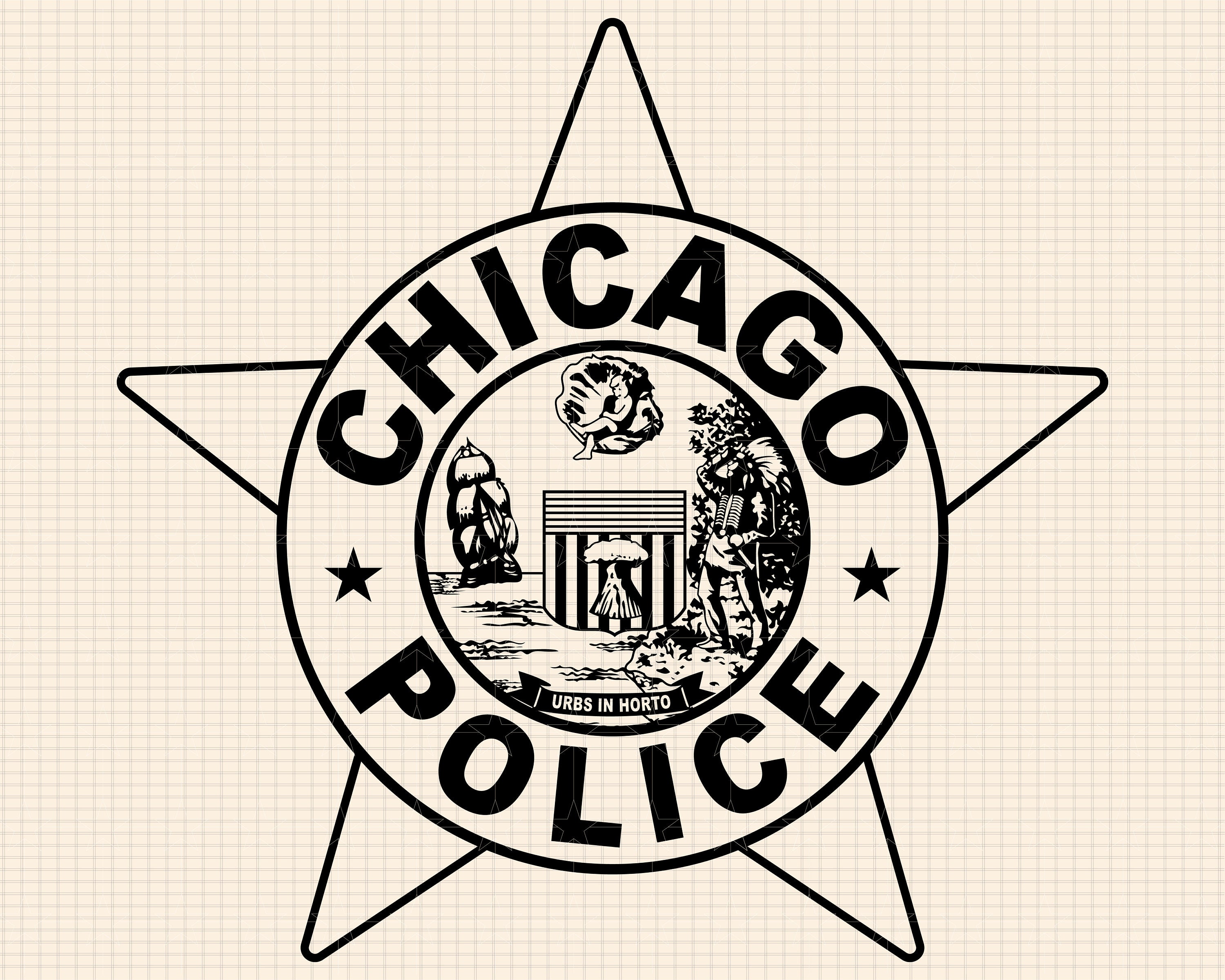 Chicago Police Logo SVG Bundle, Chicago Police Department Emblem Svg ...