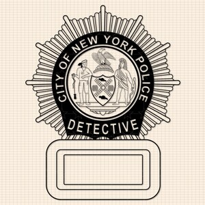 NYPD Police Department Detective Badge SVG Bundle, NYC New York City ...