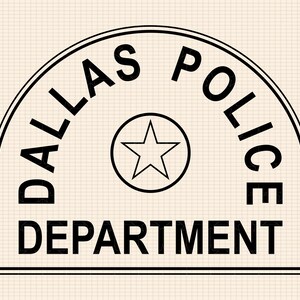Patch of the Dallas Police Department SVG Bundle, Dallas Police ...