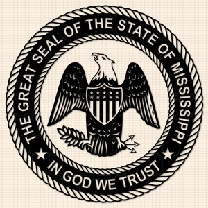 Mississippi State Seal SVG Bundle, Great Seal of Mississippi PNG Bundle ...