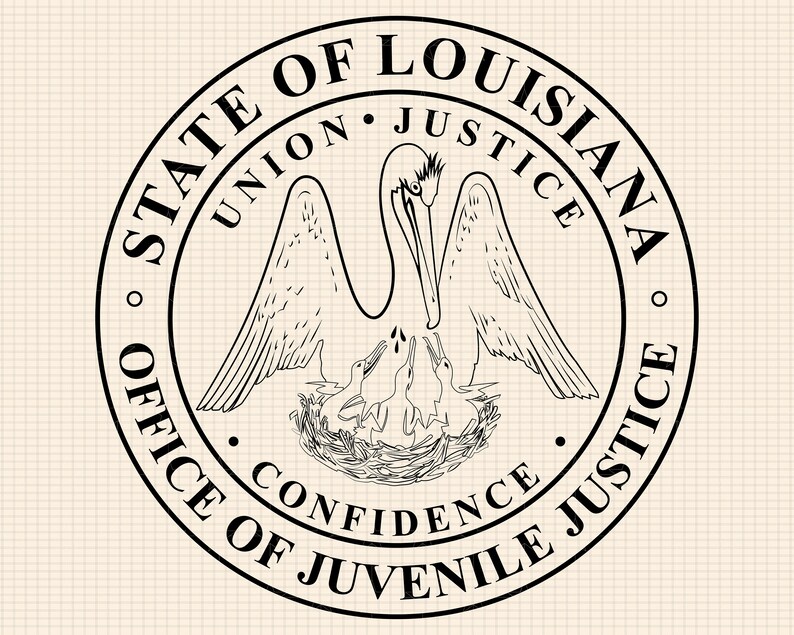 Great Seal of the State of Louisiana Svg Bundle, State of Louisiana ...