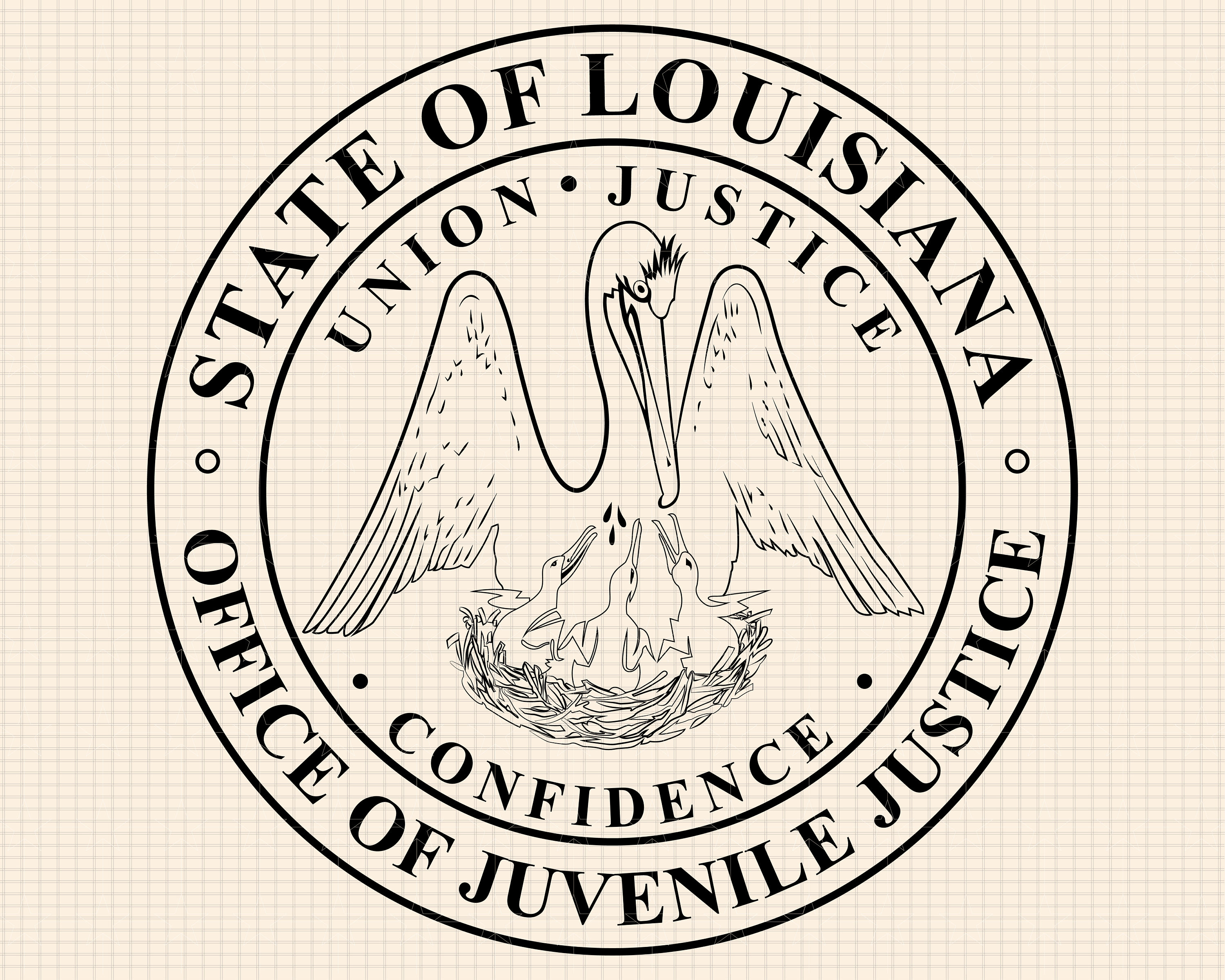 Great Seal of the State of Louisiana Svg Bundle, State of Louisiana ...