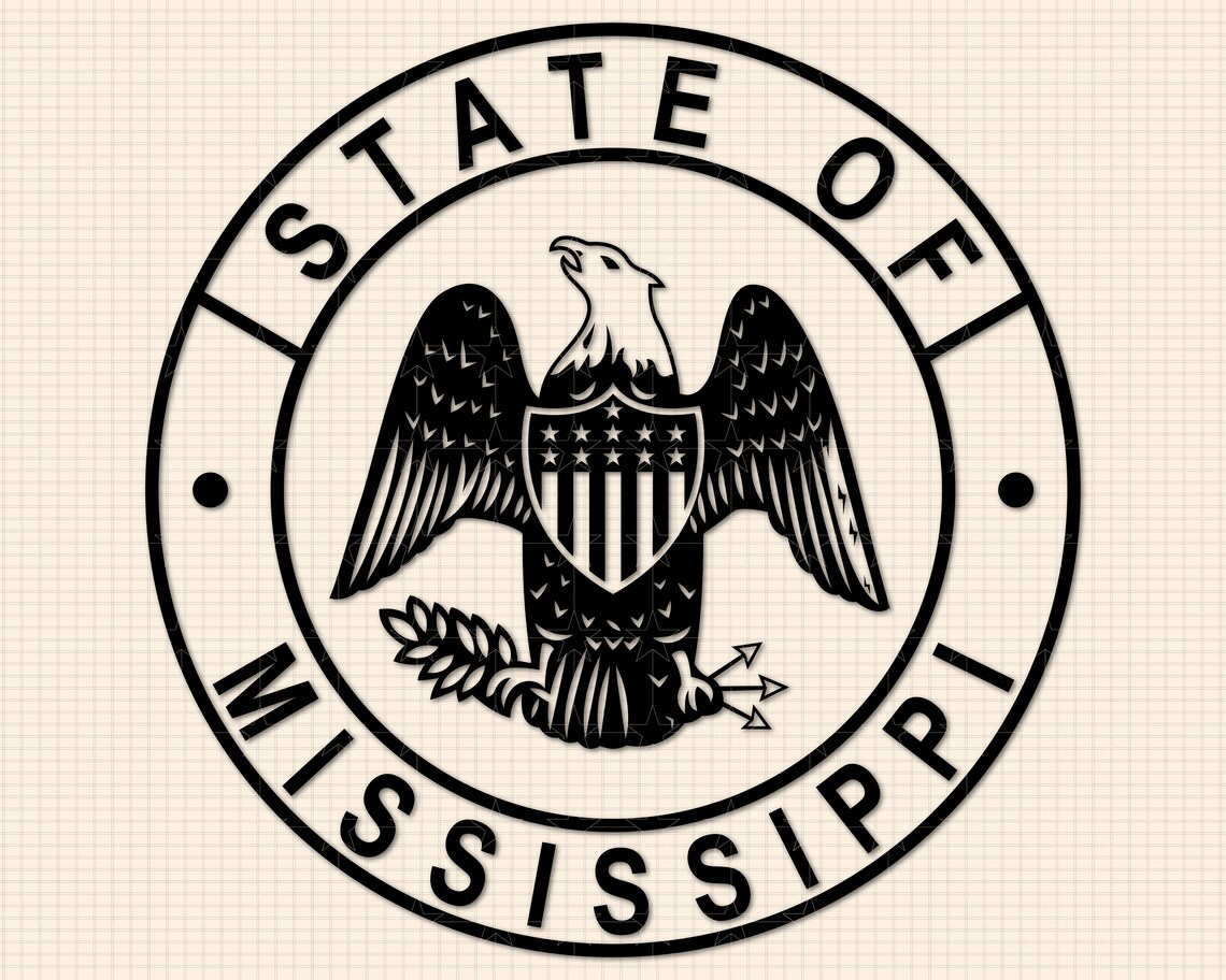 Mississippi State Seal SVG Bundle, Great Seal of Mississippi PNG Bundle ...