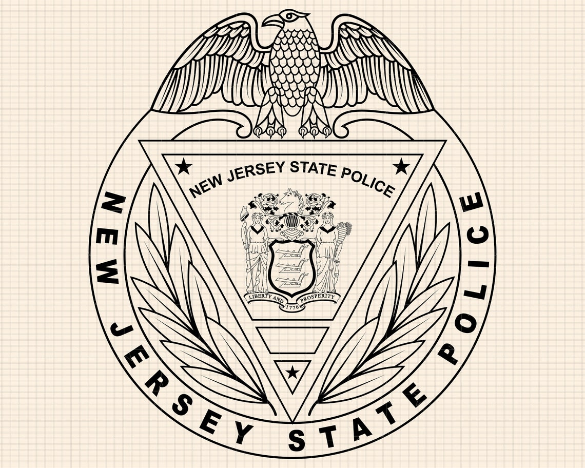 New Jersey State Police Insignia SVG Bundle, New Jersey State Police ...