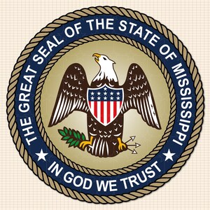 Mississippi State Seal SVG Bundle, Great Seal of Mississippi PNG Bundle ...