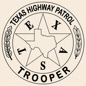 Texas Highway Patrol Badge SVG Bundle, Texas Highway Patrol Emblem SVG ...