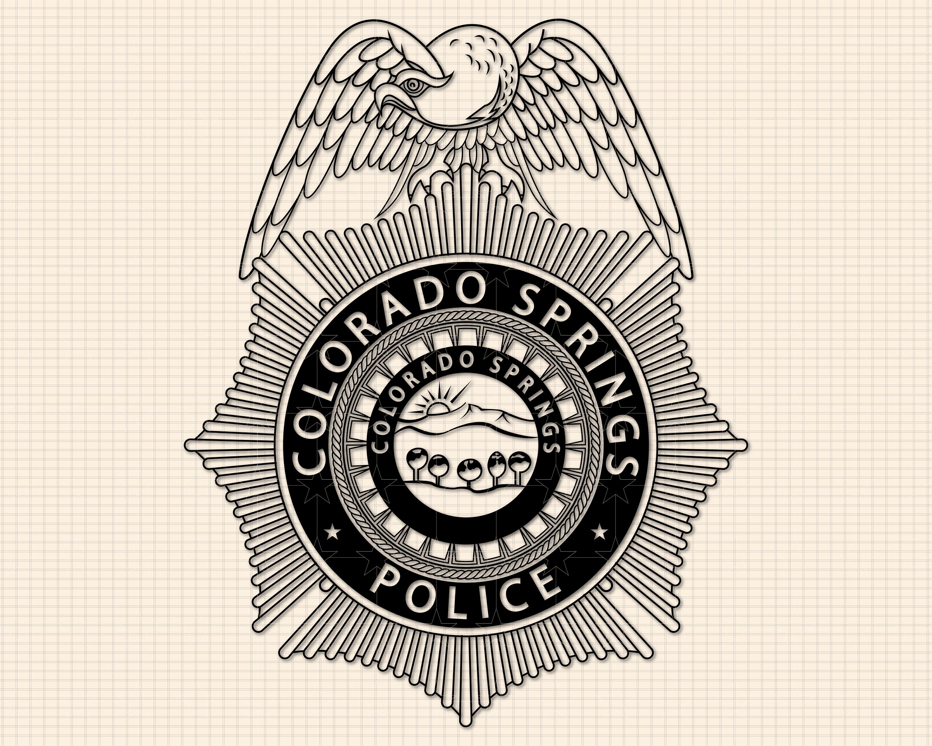 Colorado Springs Police Department SVG Bundle, Colorado Springs Police ...