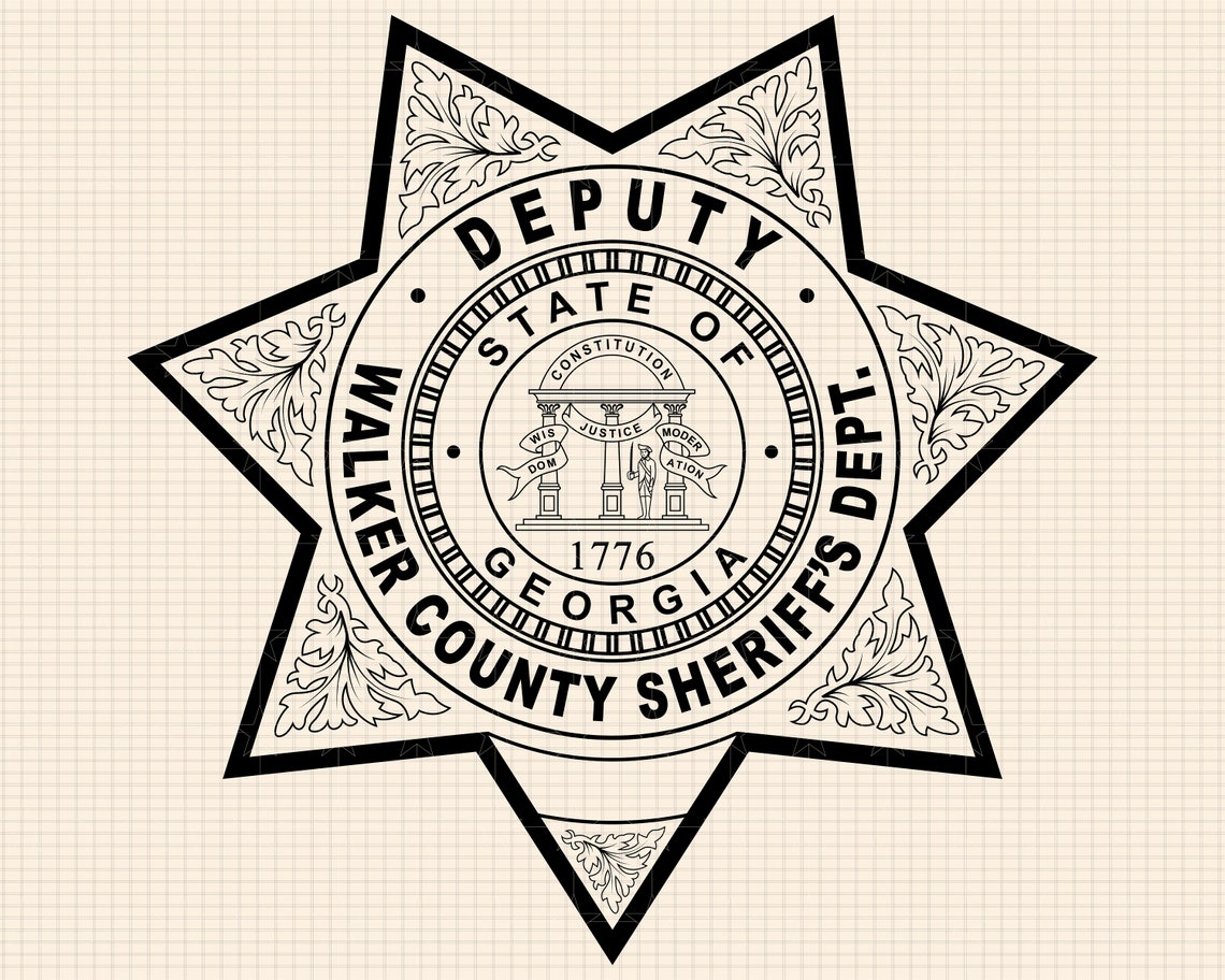 Walker County Sheriff's Department SVG Bundle, Walker County Deputy ...
