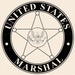 Badge of a Deputy U.S. Marshal SVG Bundle, United States Marshal Badge ...