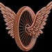 Motor Patrol Logo 3D, Highway Patrol Motorman Stl File, Motorcycle ...