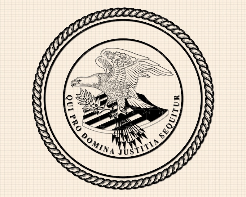 Federal Bureau of Prisons Emblem SVG Bundle, DOJ Seal Clipart - Etsy