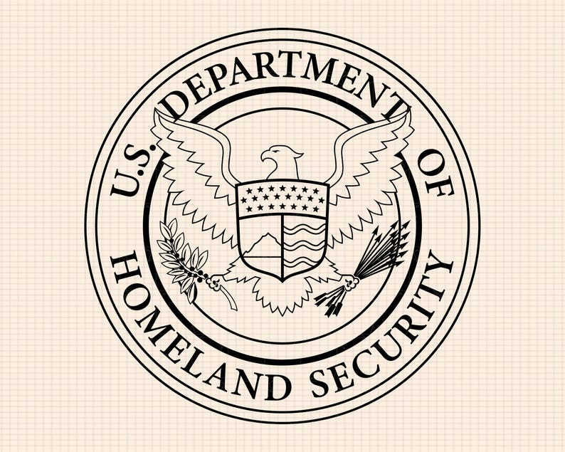 DHS Seal SVG Bundle, Homeland Security Logo, Cut Files - Etsy