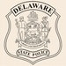 Patch of Delaware State Police SVG Bundle, Delaware State Police Emblem ...