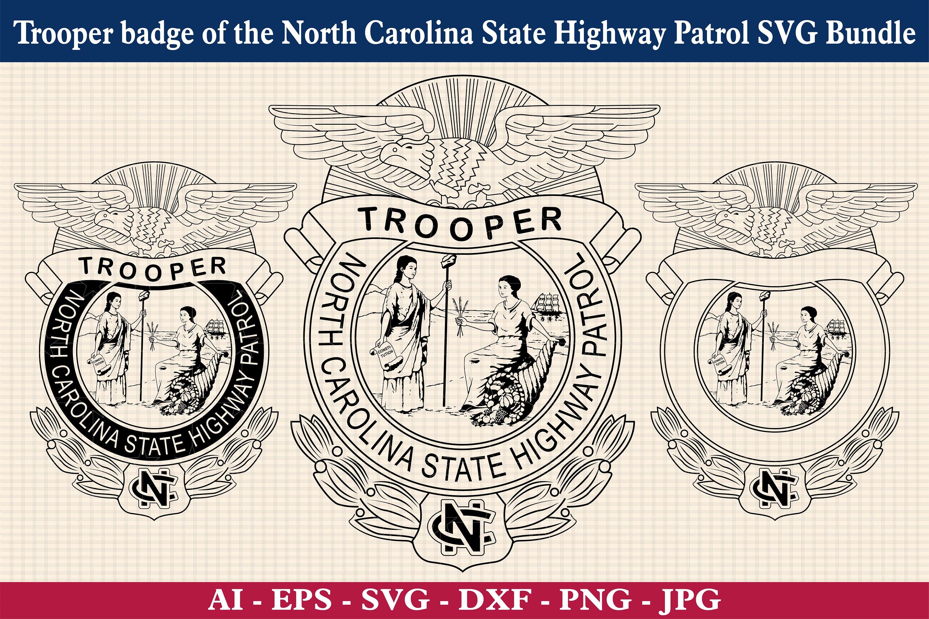 Nc State Highway Patrol Badge