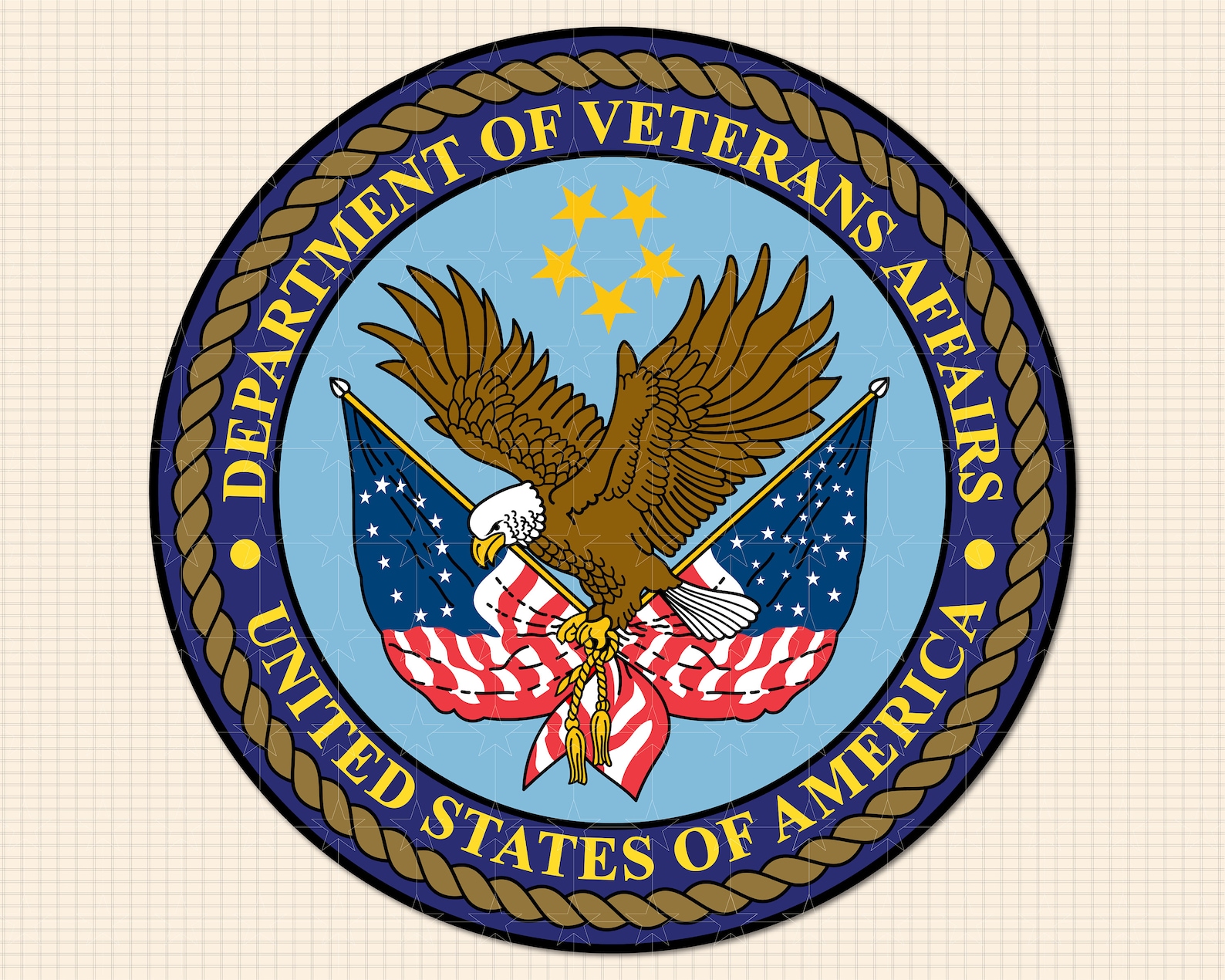 Seal of the Department of Veterans Affairs SVG Bundle, US VA Logo Svg ...