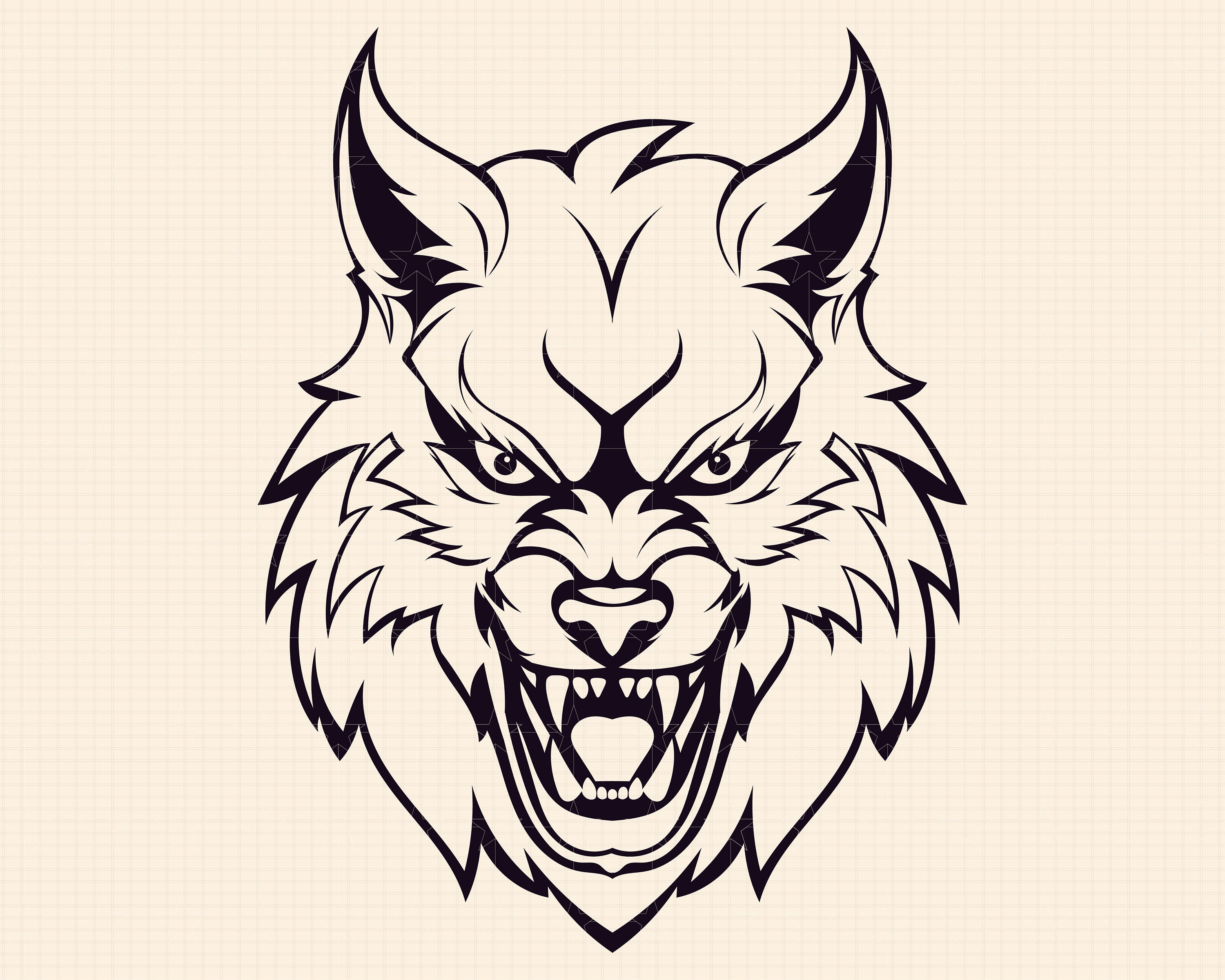 Wolf Face SVG Bundle File Wolf Head Svg Wolf Svg Wolf - Etsy