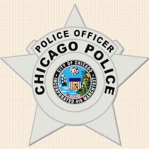 Chicago Police Department Officer Badge SVG Bundle, Chicago Police ...