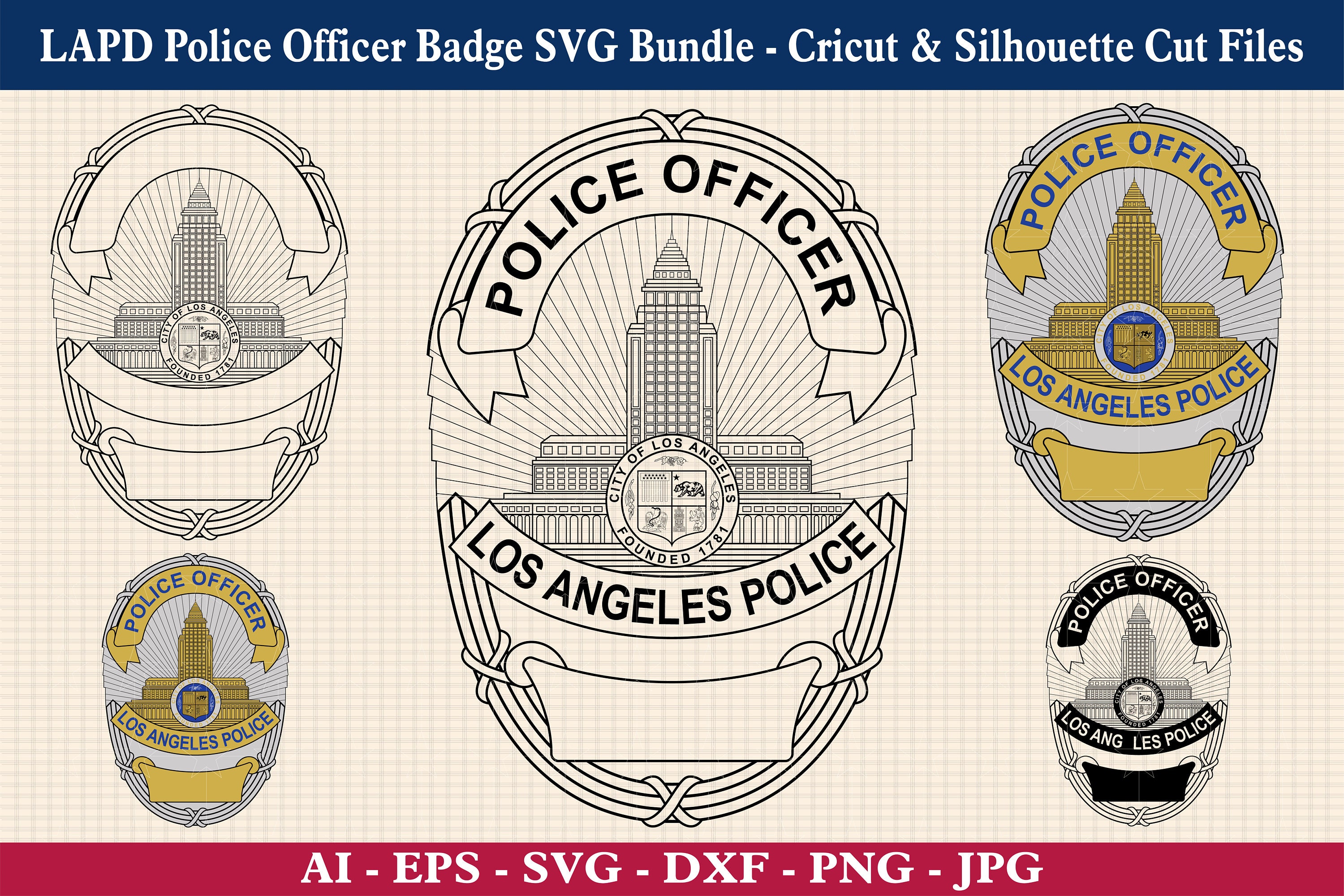 Lapd Badge Drawing Los Angeles Police Badge: Over 4 Royalty Free