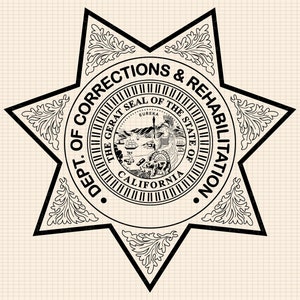 Badge Patch of the California Department of Corrections and ...