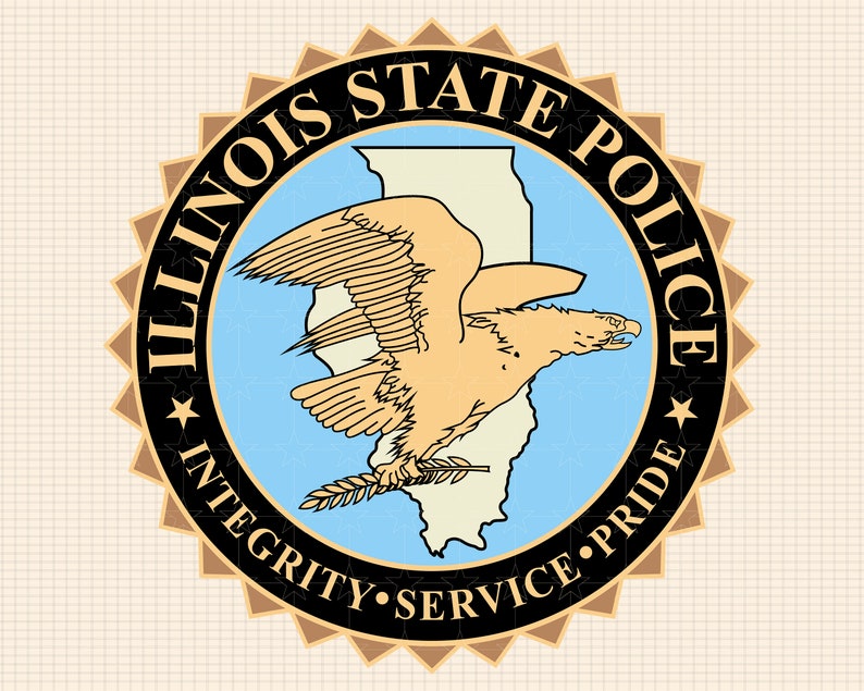 Seal of the Illinois State Police SVG Bundle, Illinois State Police ...
