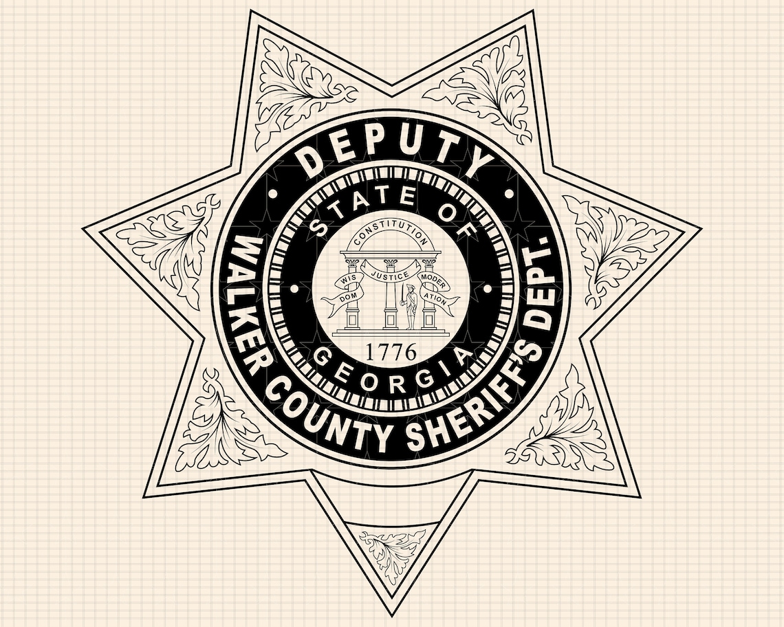 Walker County Sheriff's Department SVG Bundle, Walker County Deputy ...