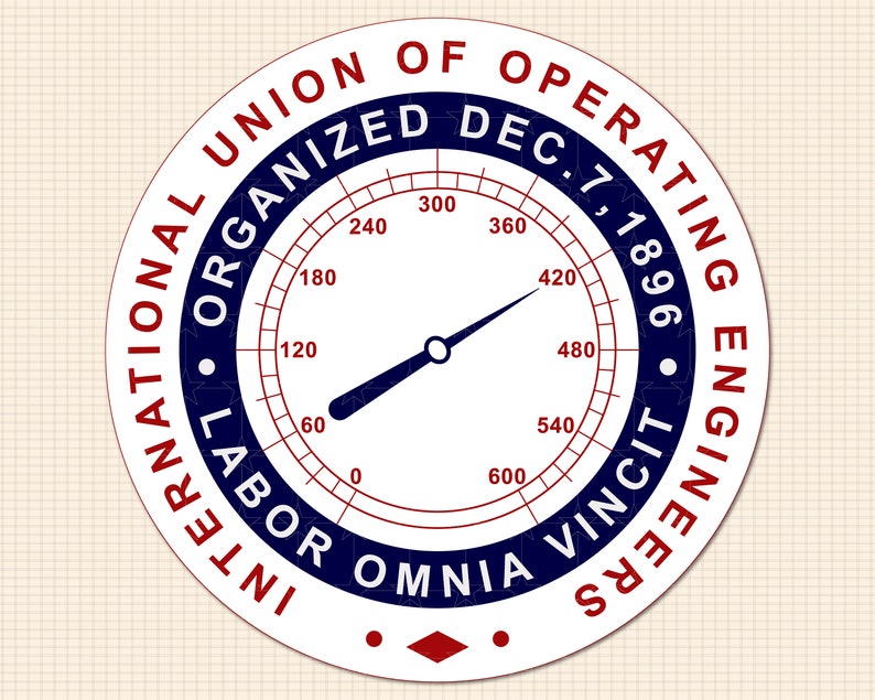 International Union of Operating Engineers Seal SVG Bundle, IUOE Emblem Svg, Union of Operating ...