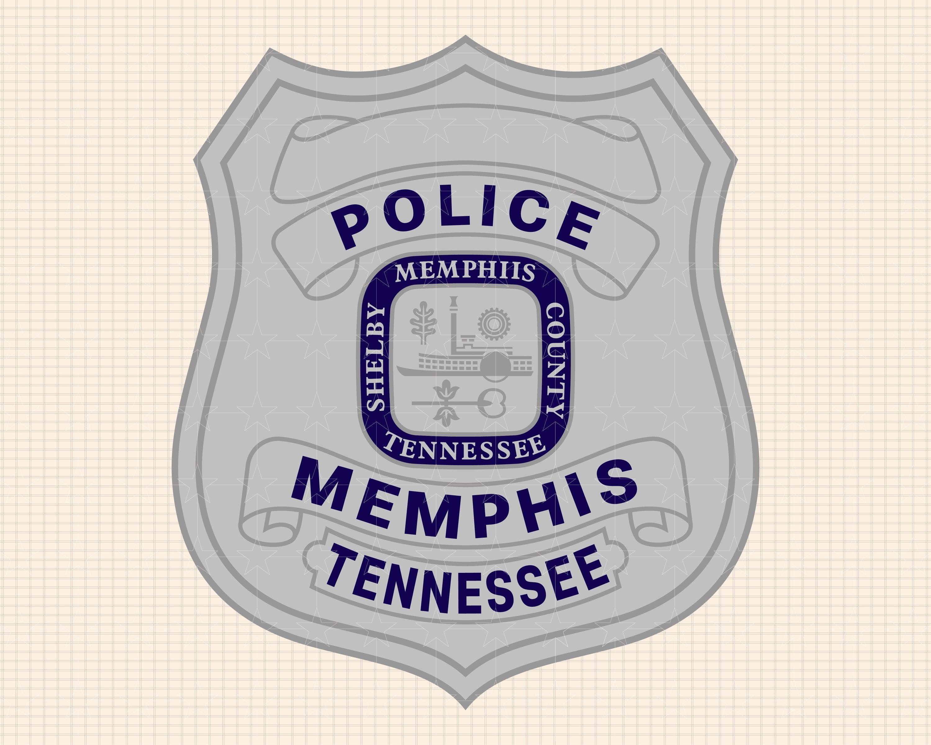 Memphis Tennessee Police Badge SVG Bundle, Vector Cut File - Etsy