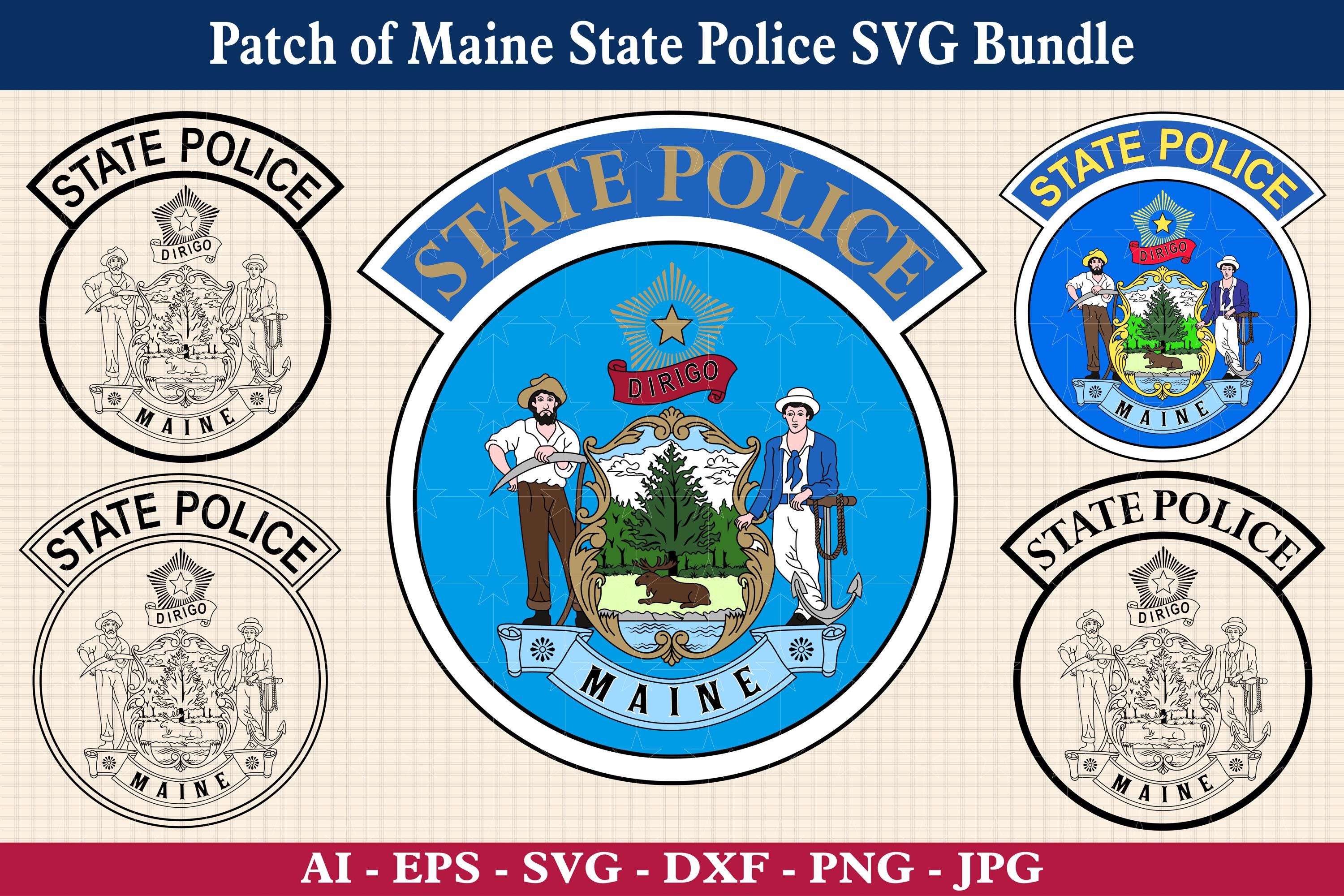 Maine State Police Logo