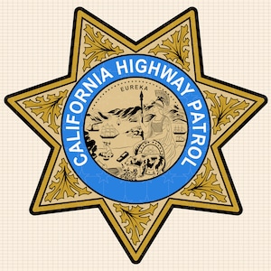 Door Insignia of the California Highway Patrol SVG Bundle, Seal of the California Highway Patrol ...