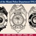 Miami Police Badge SVG Bundle, MPD Insignia Vector (cut Files) - Etsy