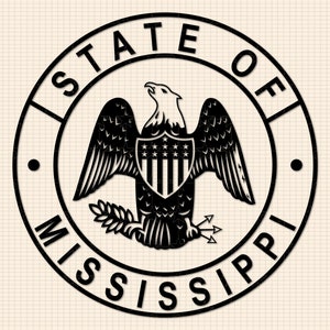 Mississippi State Seal SVG Bundle, Great Seal of Mississippi PNG Bundle ...