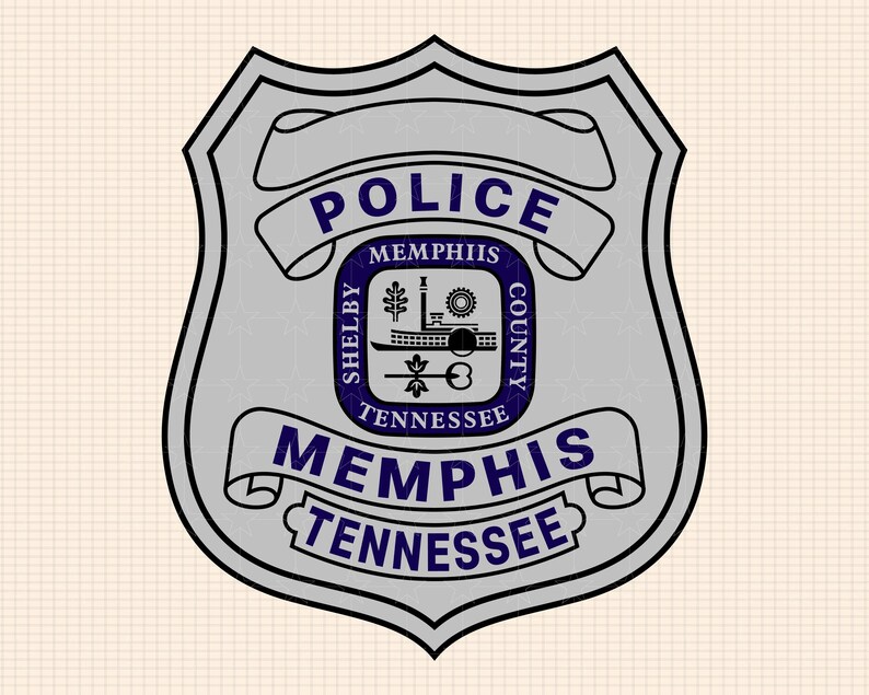 Memphis Tennessee Police Badge SVG Bundle, Vector Cut File - Etsy