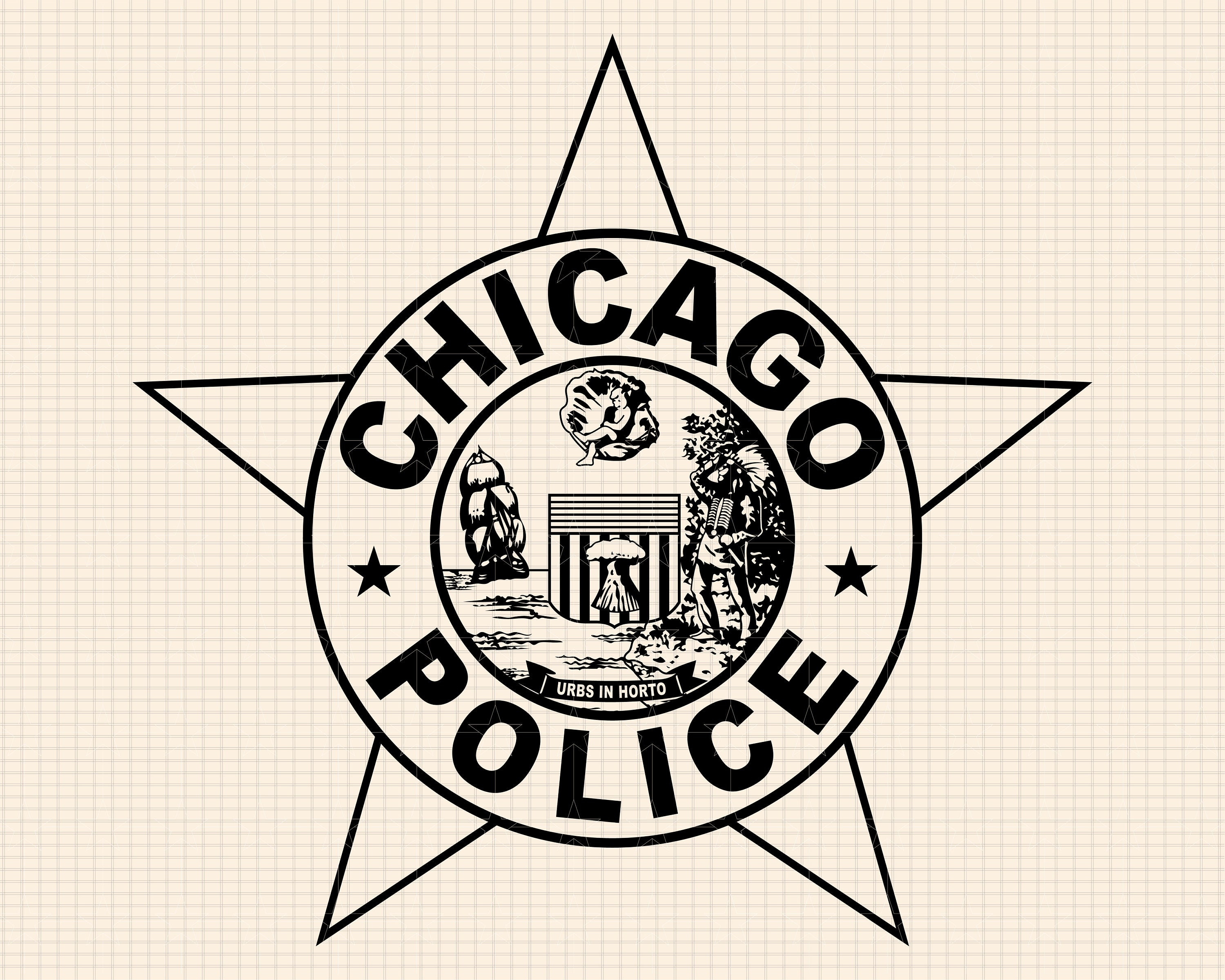 Chicago Police Logo SVG Bundle, Chicago Police Department Emblem Svg ...