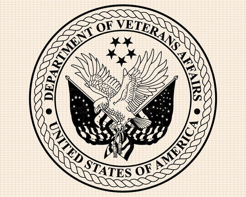 Seal of the Department of Veterans Affairs SVG Bundle, US VA Logo Svg ...