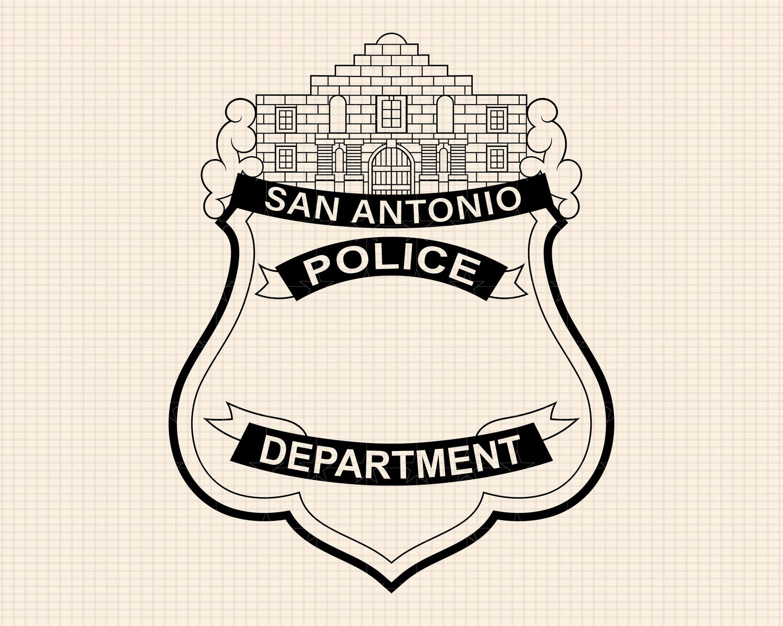 San Antonio Police Department Badge Svg Bundle, San Antonio Police ...
