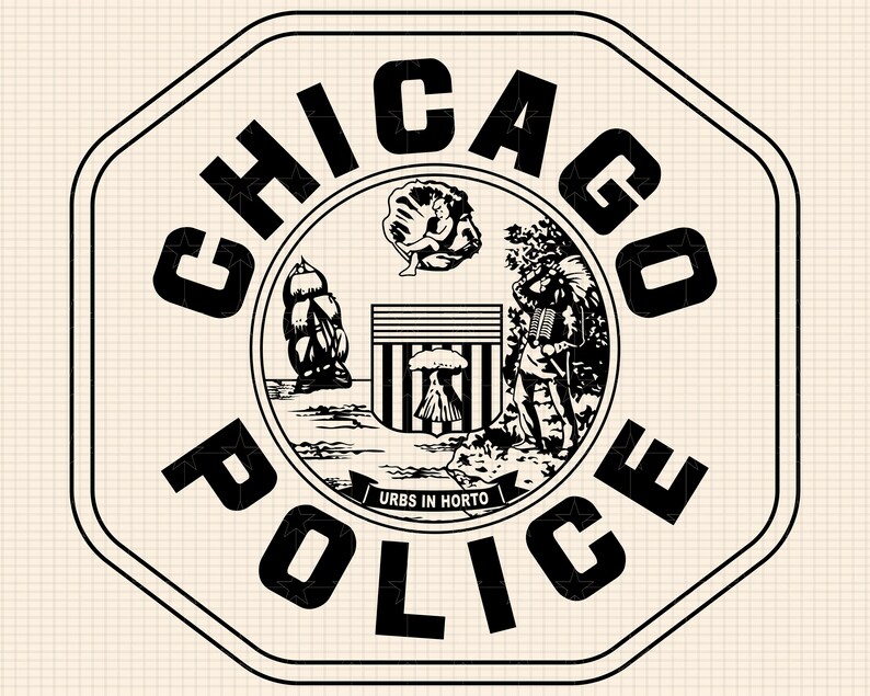 Chicago Police Department Patch SVG Bundle, Chicago Police Shoulder ...