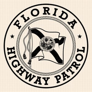 Seal of the Florida Highway Patrol Svg Bundle, Highway Patrol Badge Svg ...