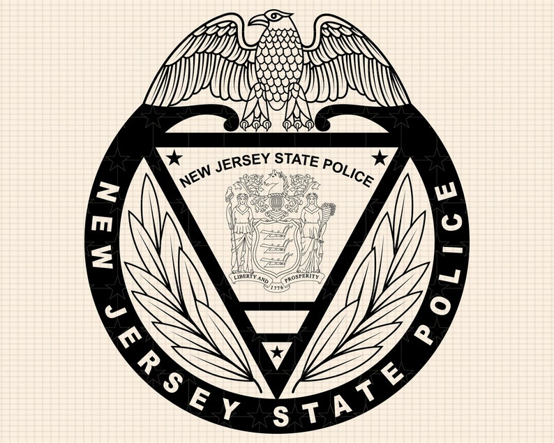 New Jersey State Police Insignia SVG Bundle, New Jersey State Police ...