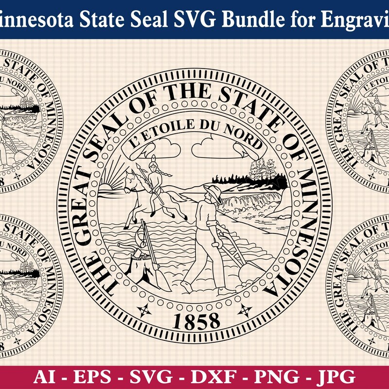 Minnesota State Svg - Etsy