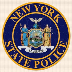 New York State Police Seal SVG Bundle, NYSP Logo Svg, New York State ...