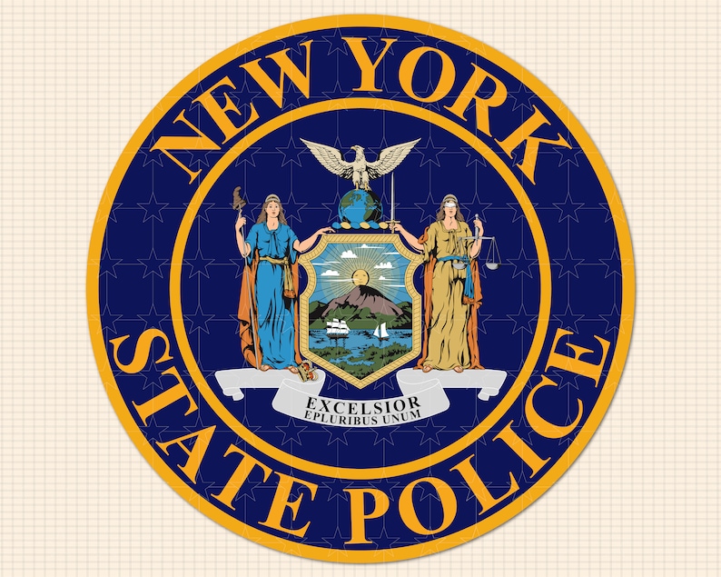 New York State Police Seal SVG Bundle, NYSP Logo Svg, New York State ...