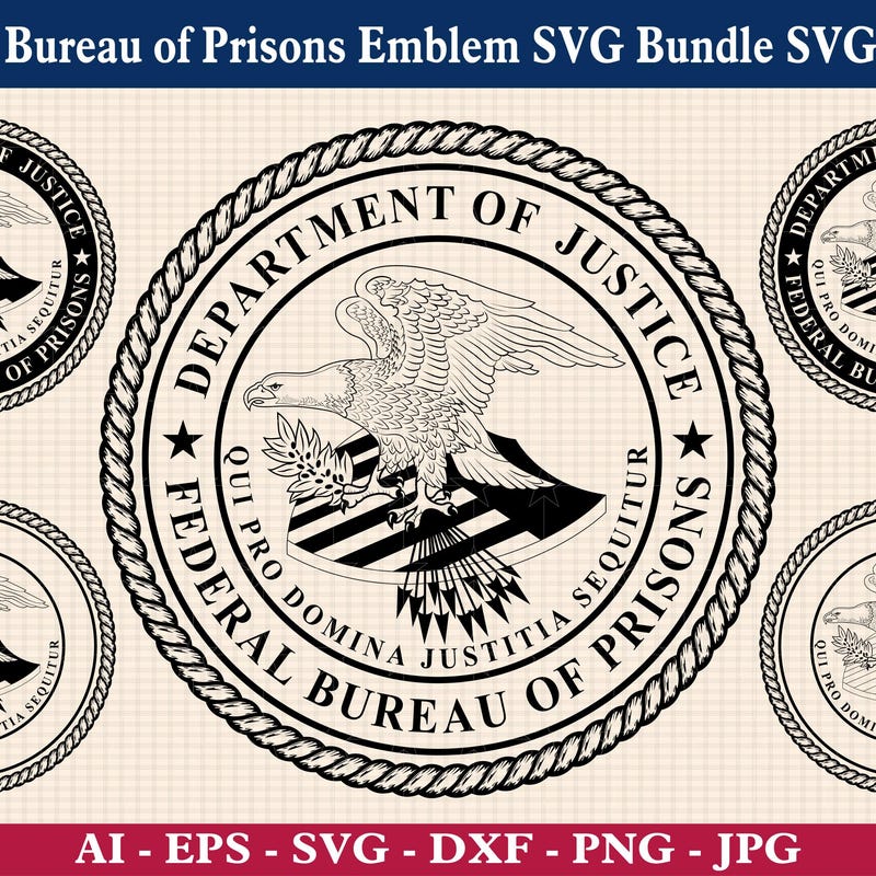Federal Bureau of Prisons Badge - Etsy