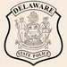 Patch of Delaware State Police SVG Bundle, Delaware State Police Emblem ...