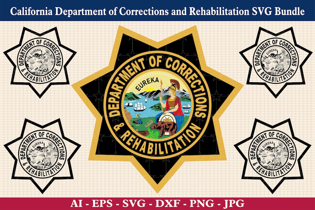 Badge Patch of the California Department of Corrections and ...