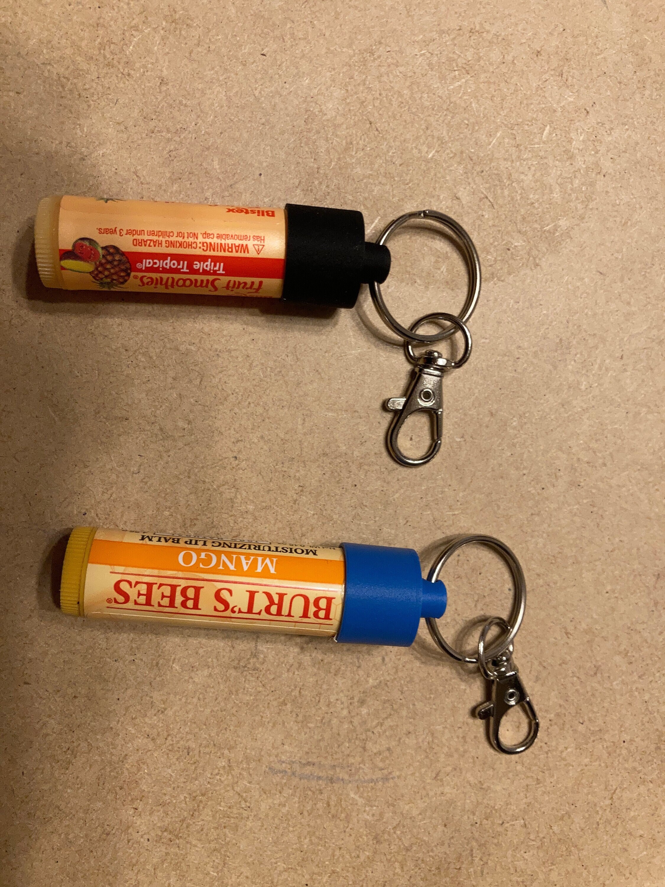 Lip Balm Cap With Chain - Etsy