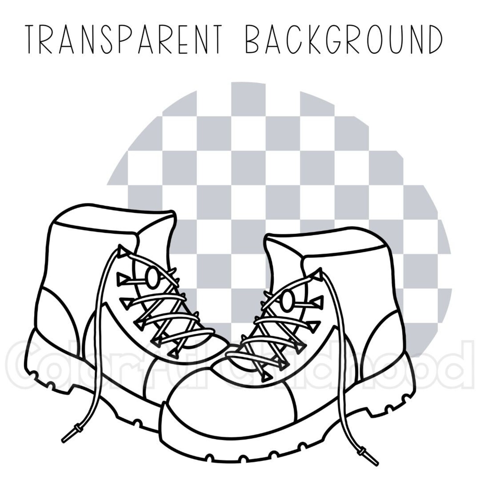 Camping Doodle Clipart, Camping / Summer Doodle Images, Hand Drawn ...