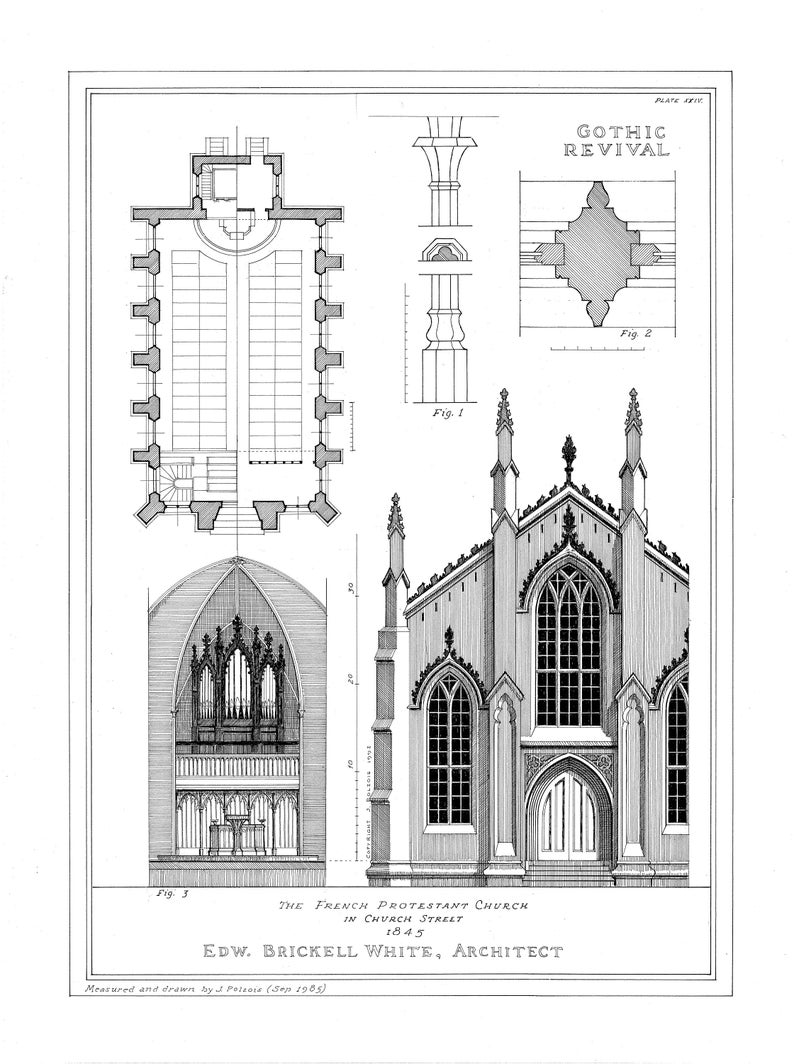 The French Protestant Church Huguenot Church - Etsy